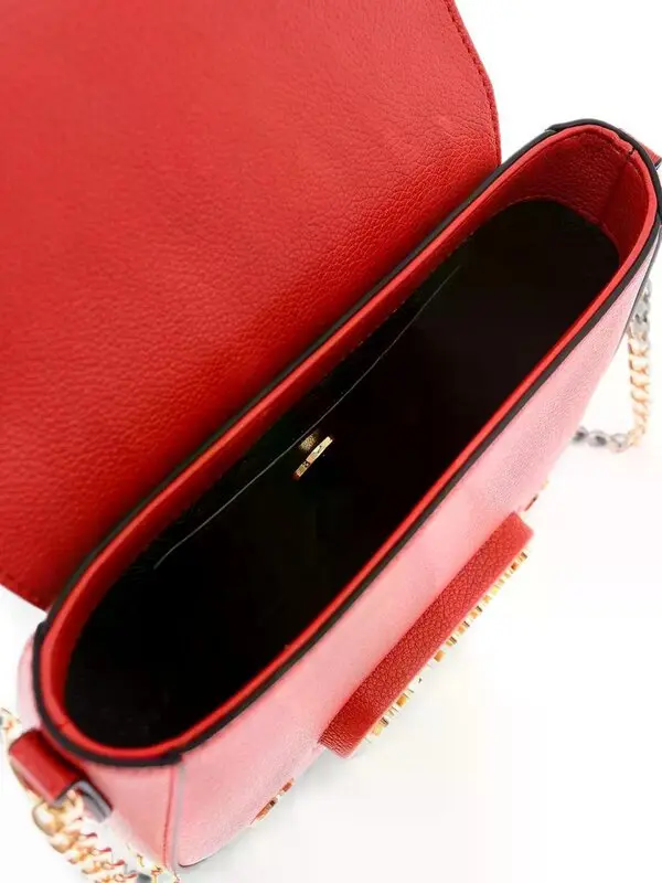 Moschino Logo-plaque Chain-strap Shoulder Bag