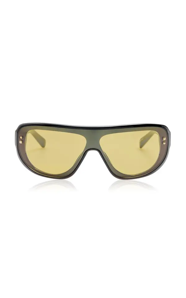 Jacquemus Square-frame Acetate Sunglasses - Black