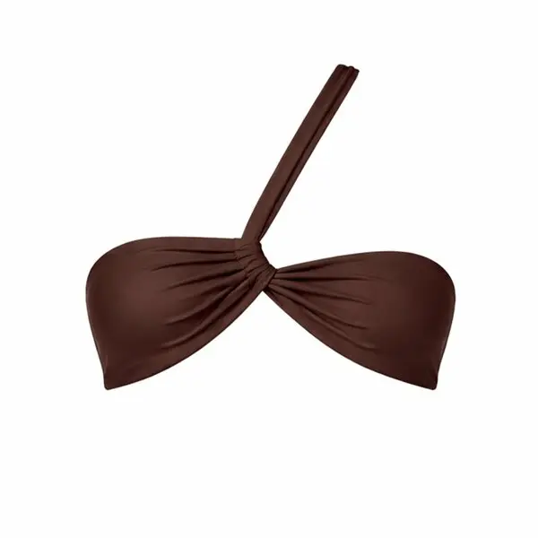 BELLETAGE SWIMWEAR The Loop One Shoulder Top