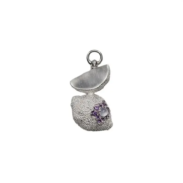 ONI Tilted Peel Charm - Silver