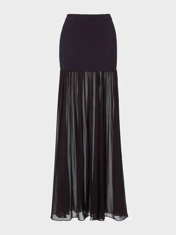 Hunza G Hybrid Skirt - Black