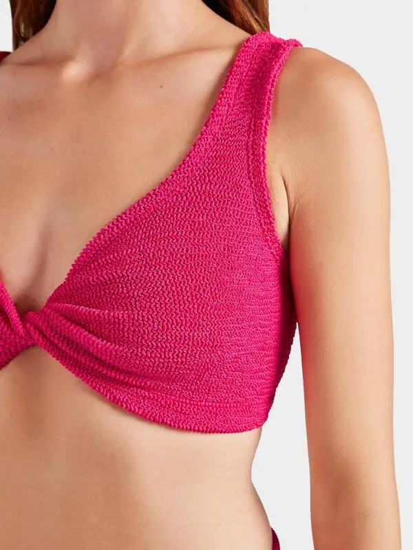 Hunza G Coverage Juno Bikini | | Original Crinkle™ Swimwear