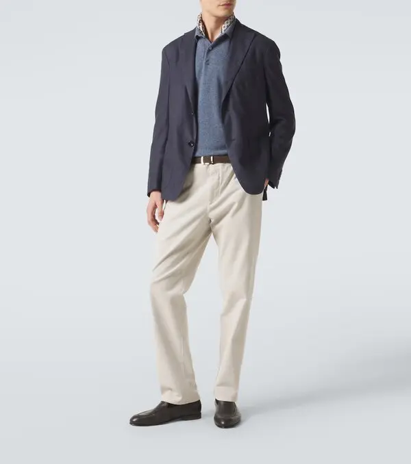 Agnona Cashmere Polo Sweater