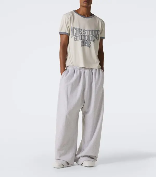 Acne Studios Printed Cotton Jersey T-shirt