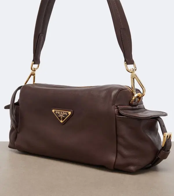 Prada Explore Small Leather Shoulder Bag