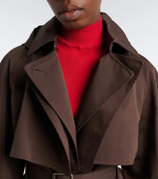 Loewe Cotton And Silk Gabardine Jacket