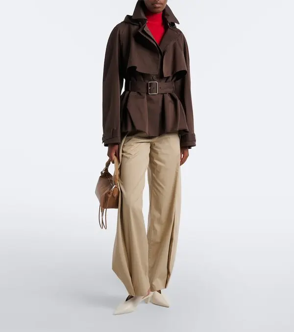 Loewe Cotton And Silk Gabardine Jacket