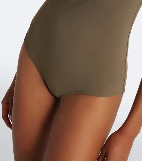 Bottega Veneta Braided-trim One-piece Swimsuit