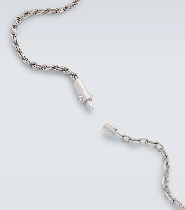 Bottega Veneta Sterling Chain Necklace