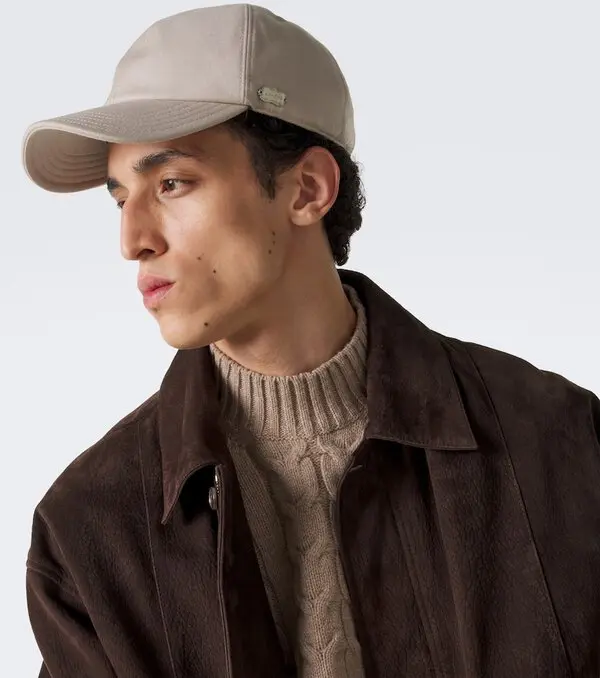 Agnona Wool Baseball Cap
