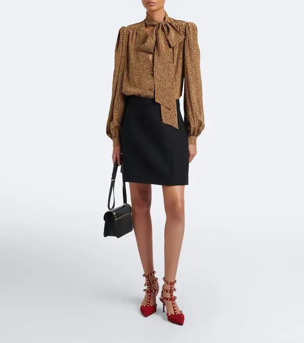 Valentino Garavani Rockstud Suede Pumps