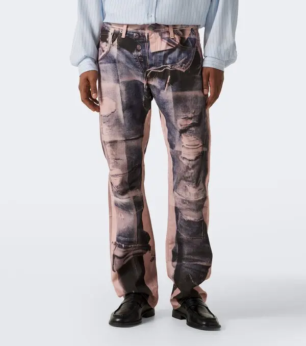 Acne Studios 1996 Trompe L'oil Straight Jeans