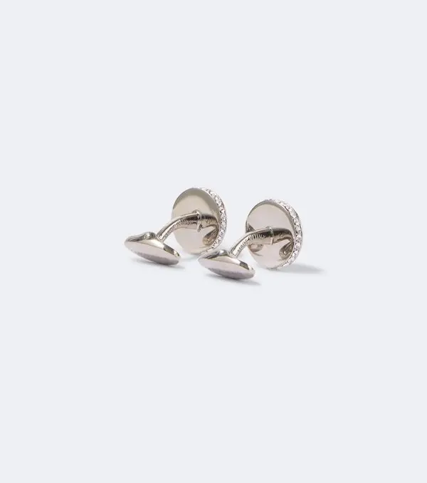 Giorgio Armani Cufflinks With Crystals