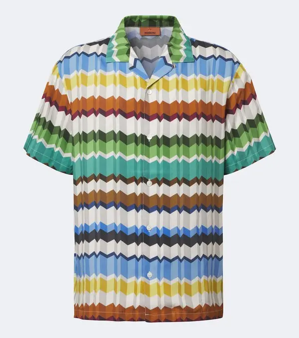 Missoni Zigzag Bowling Shirt - Multicoloured