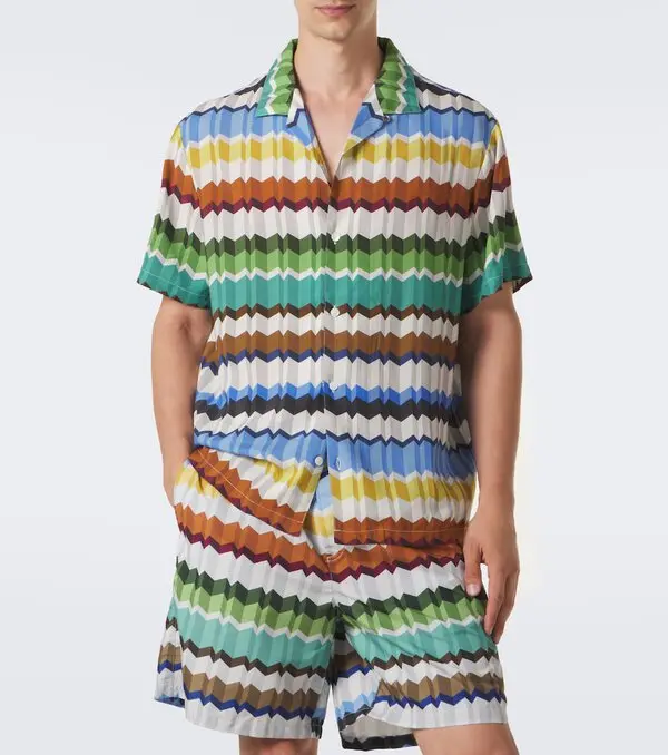 Missoni Zigzag Bowling Shirt