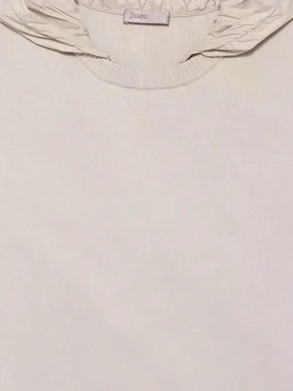 Herno Hooded Cotton Sweater