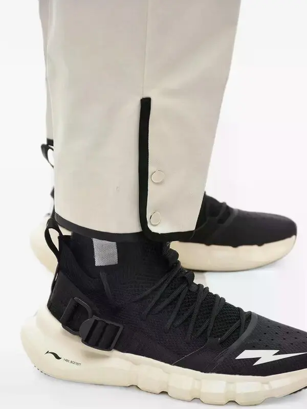 Neil Barrett Tom Contrast-waistband Cropped Trousers