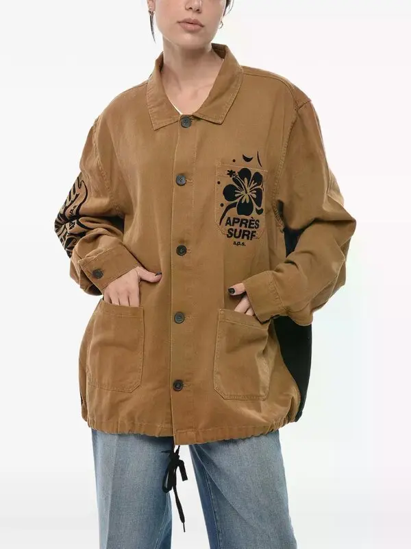 APRES SURF Logo-print Jacket