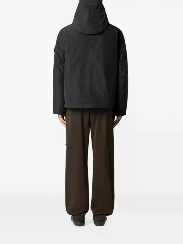 Stone Island Logo-patch Hooded Jacket