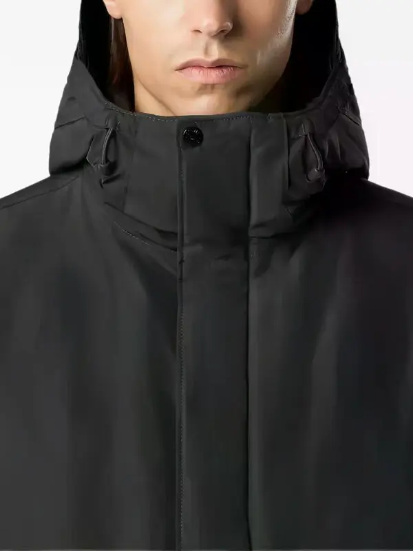 Stone Island Logo-patch Hooded Jacket