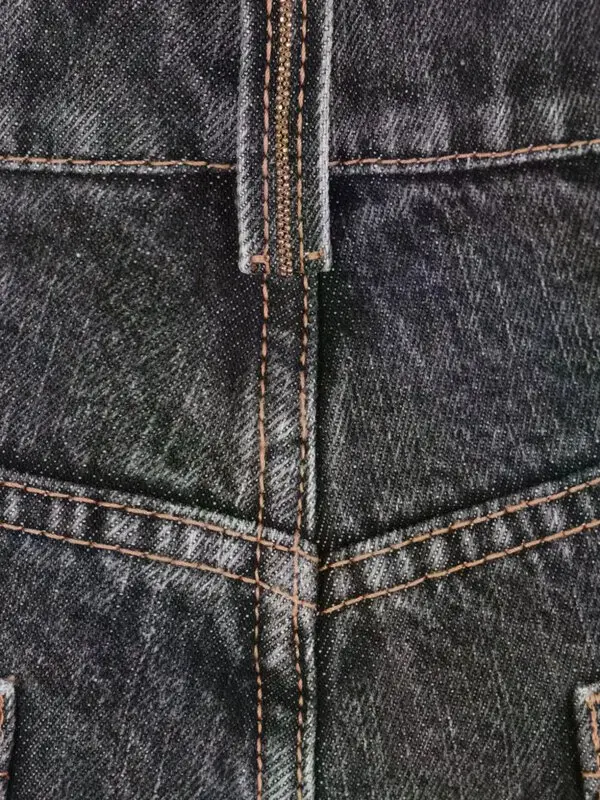 Brunello Cucinelli Monili-trimmed Straight-leg Jeans - Grey