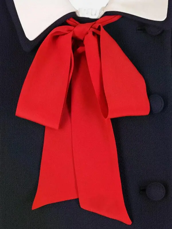 Valentino Garavani Bow-detail Wool Jacket