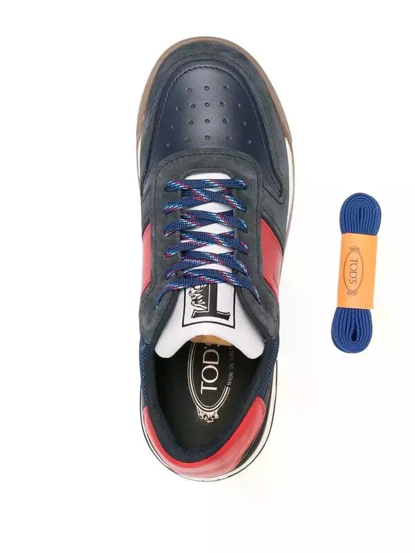 TOD'S Panelled-design Low-top Sneakers