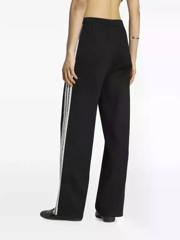 Adidas Firebird Logo-embroidered Side-stripe Track Pants