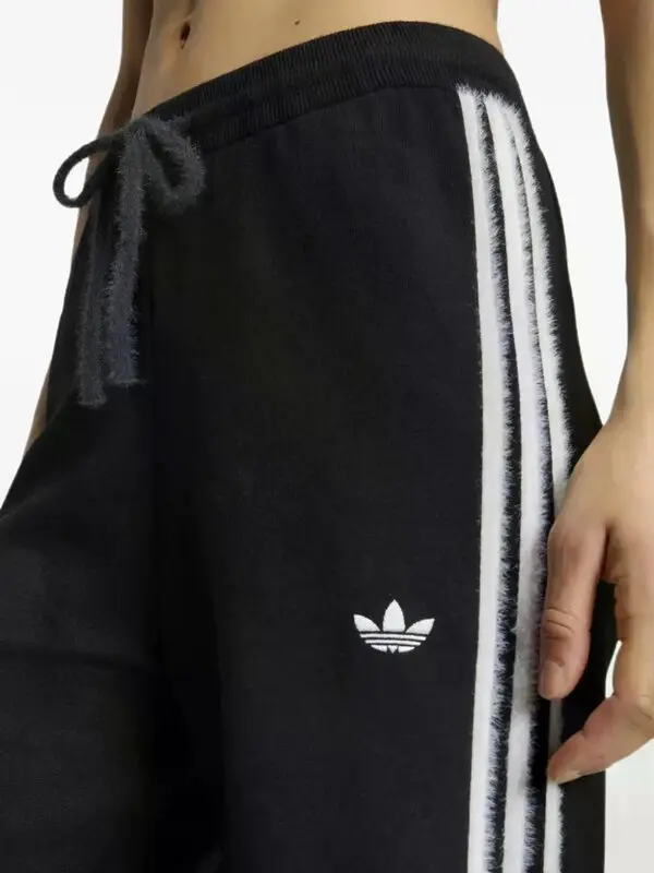 Adidas Firebird Logo-embroidered Side-stripe Track Pants