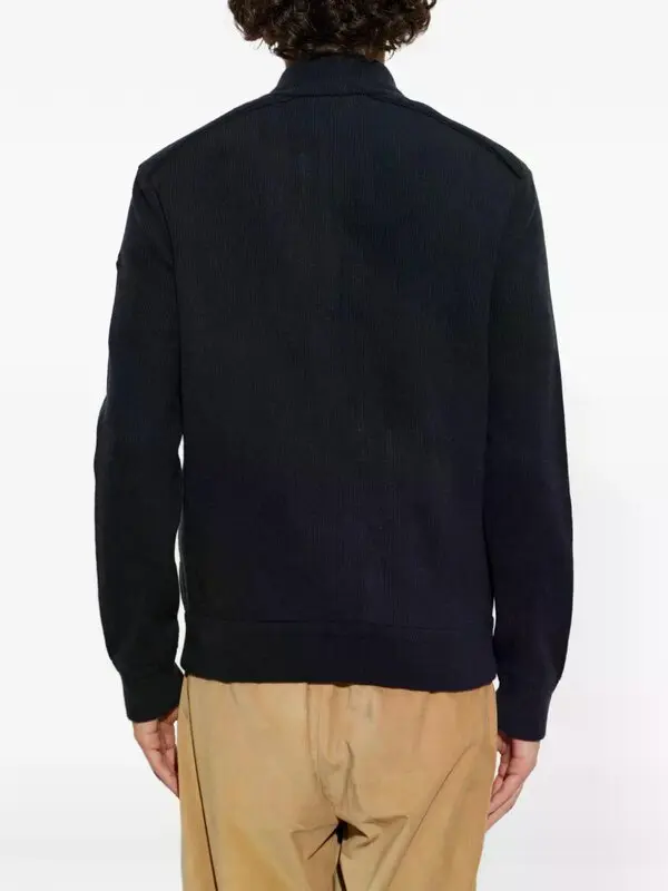 Moncler Quilted Panelled Sweater