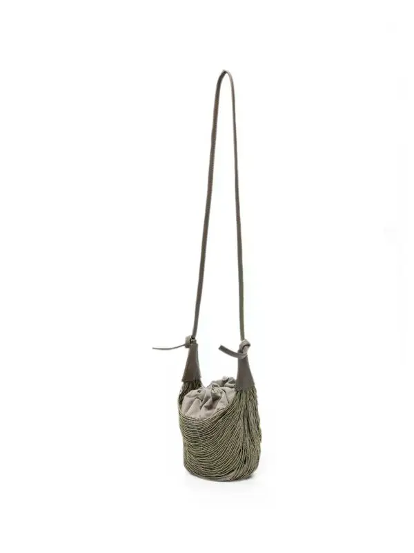 MARIANA MENDEZ Bowl Mesh Bucket Bag
