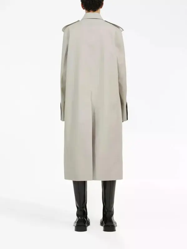 FERRAGAMO Cotton-blend Long Coat