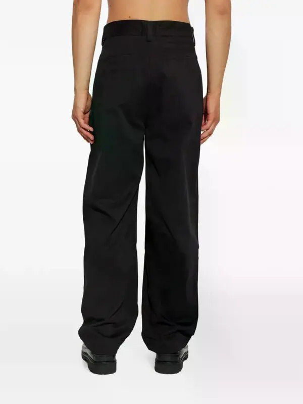 AGOLDE Pleated Straight-leg Trousers