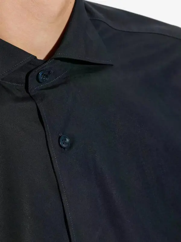 Paul & Shark Soffio Spread-collar Long-sleeve Shirt