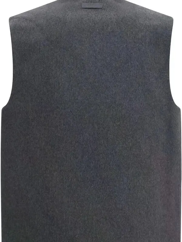 LARDINI High-neck Zip-up Gilet