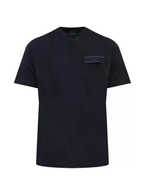 Paul & Shark Logo-patch T-shirt - Blue