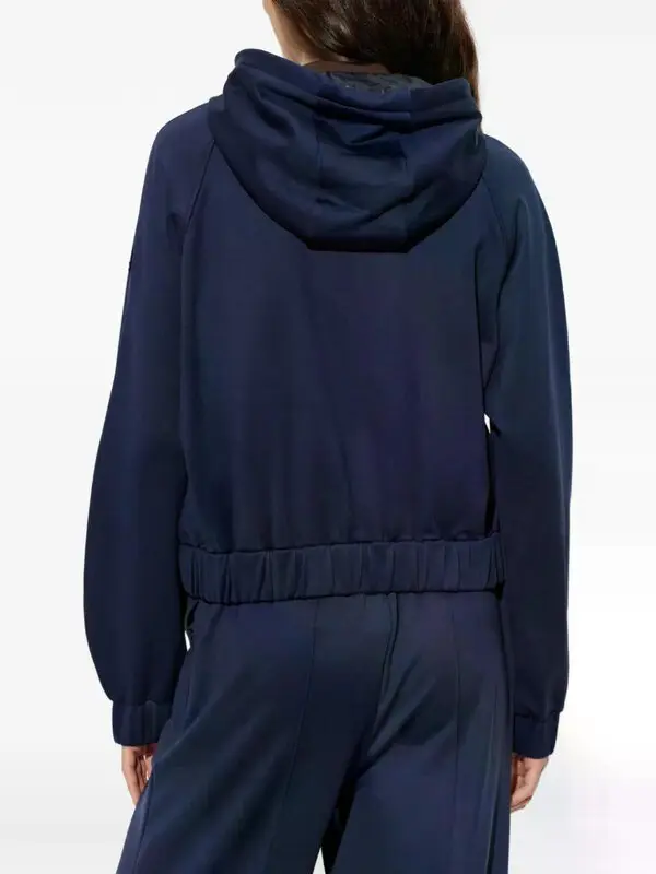 Moncler Logo-patch Zip-up Hoodie