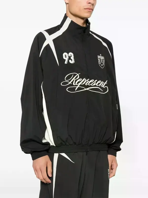 REPRESENT Track Star Jacket - Black