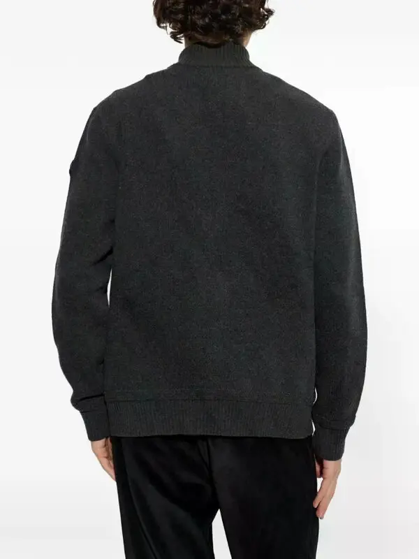 Moncler Half-zip Chest-pocket Sweater
