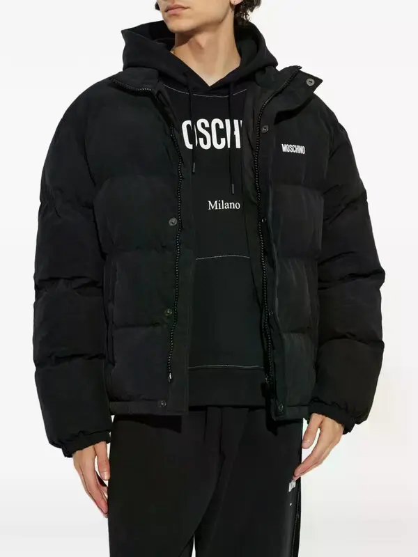 Moschino X Smiley Quilted Puffer Jacket