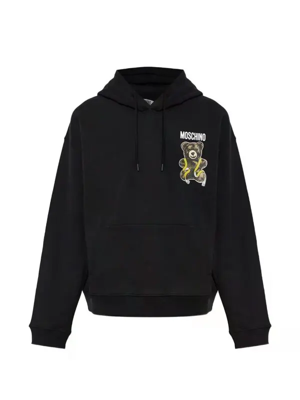 Moschino Teddy Bear Hoodie - Black