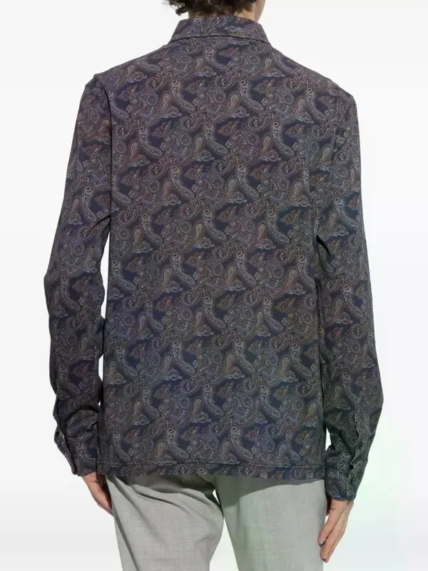 Etro Paisley-print Long-sleeve Shirt