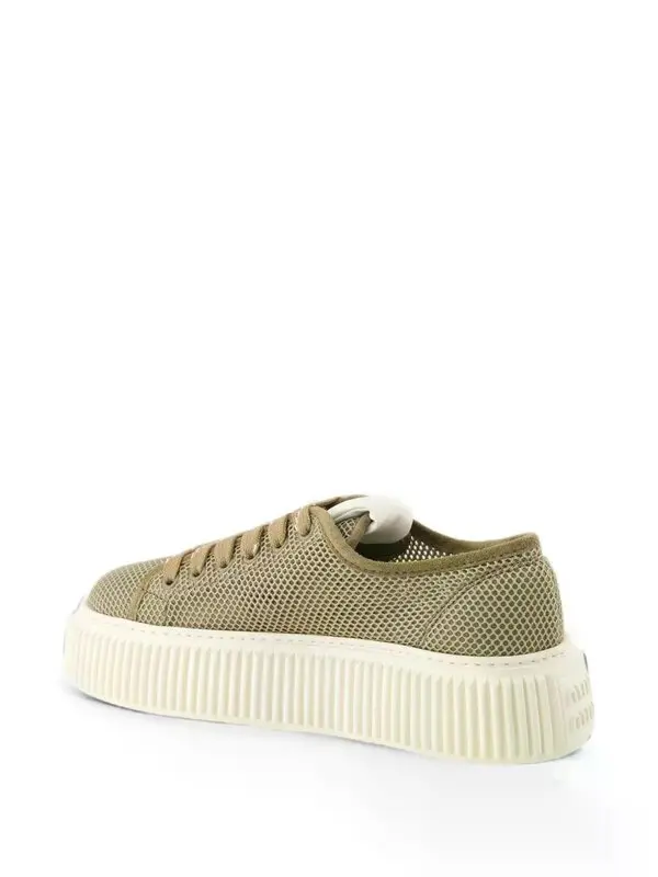 Miu Miu Mesh Platform Sneakers