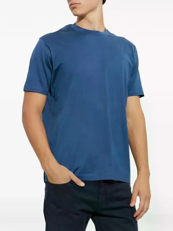 Paul & Shark Logo-embroidered T-shirt