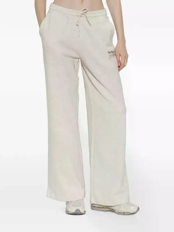 NEW BALANCE Trackside Logo-print Drawstring Track Pants