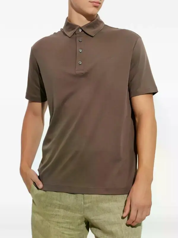 Paul & Shark Short-sleeve Polo Shirt - Brown