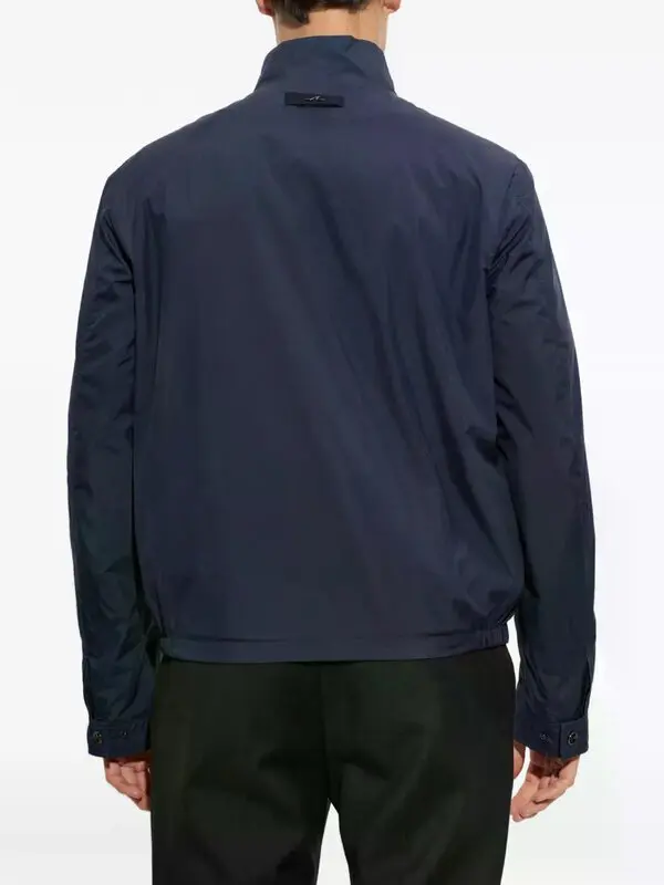 Paul & Shark Logo-plaque High-neck Jacket