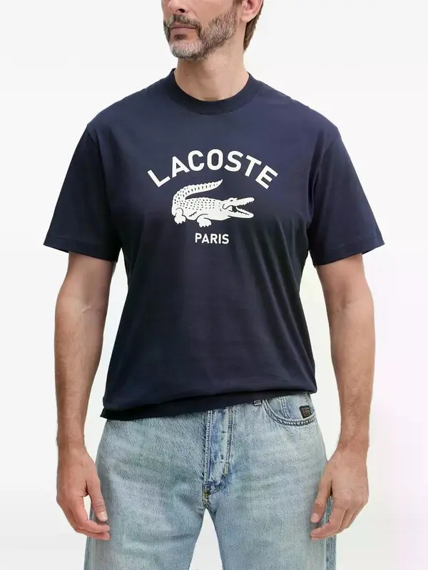 Lacoste Logo-print T-shirt - Blue