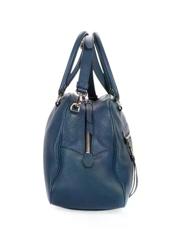 Prada Vitello Phenix Logo-plaque Tote Bag