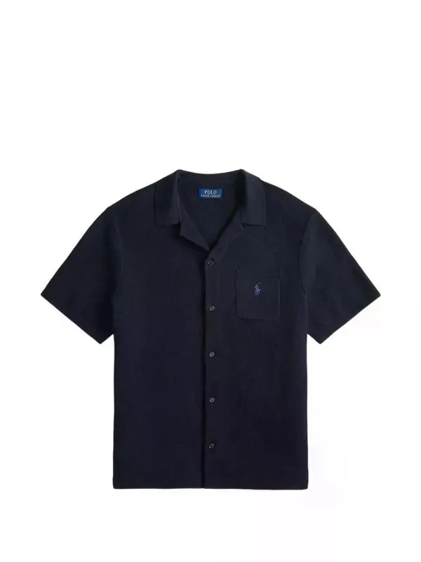 Polo Ralph Lauren Logo-embroidered Button-up Shirt - Blue